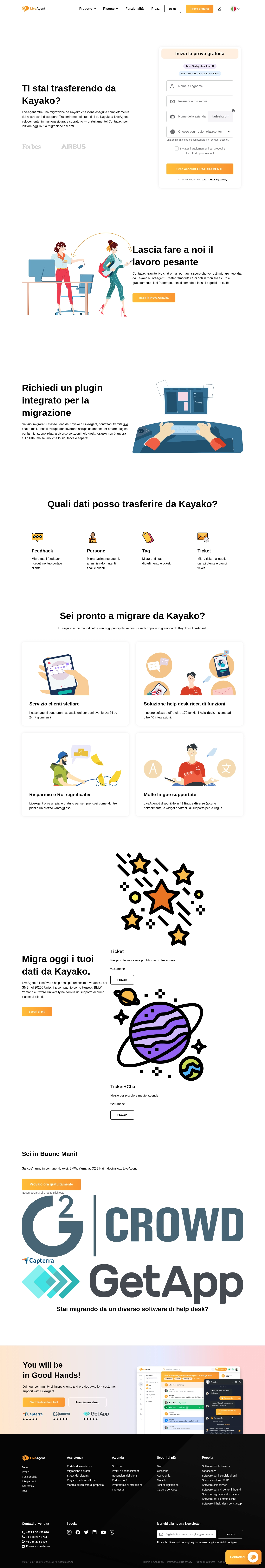 Migrazione Kayako - LiveAgent