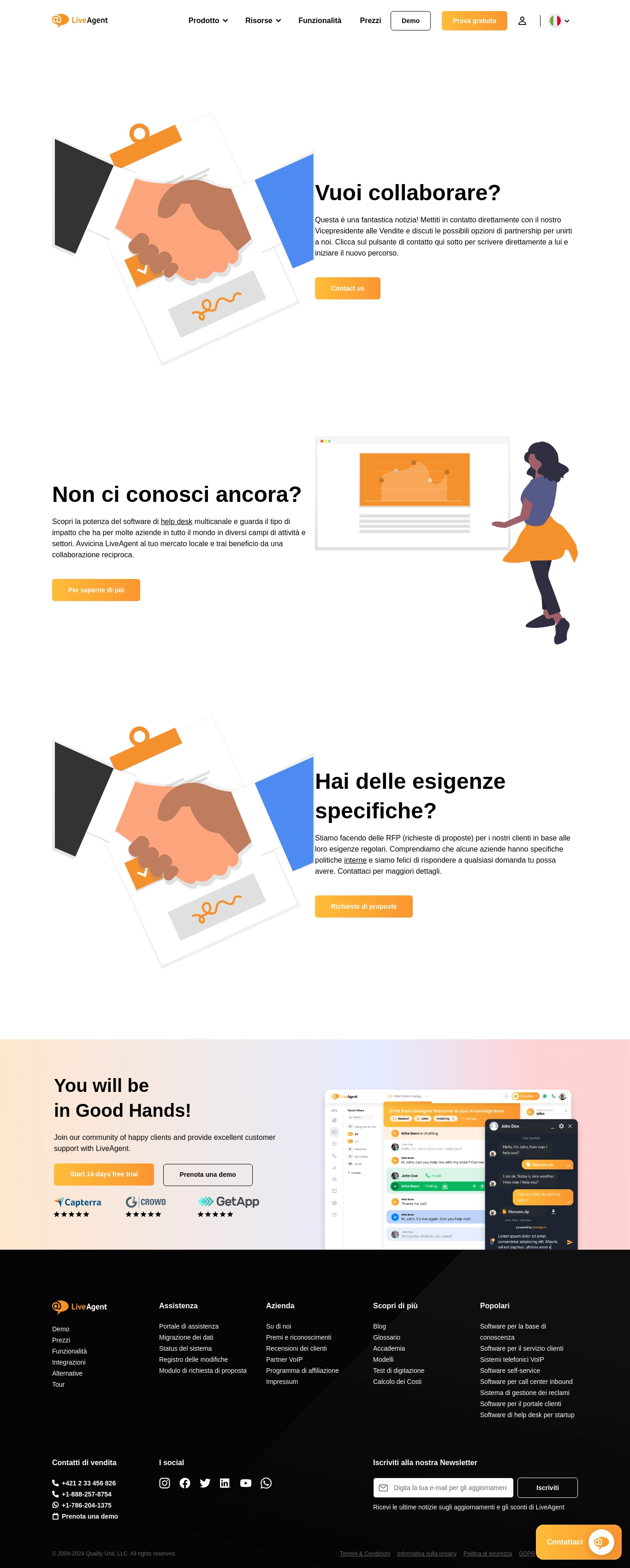 Collabora con Quality Unit | LiveAgent