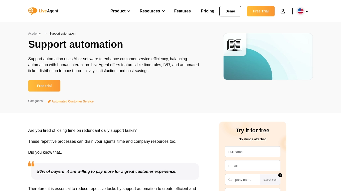 What is support automation (+Tips & Benefits) | LiveAgent