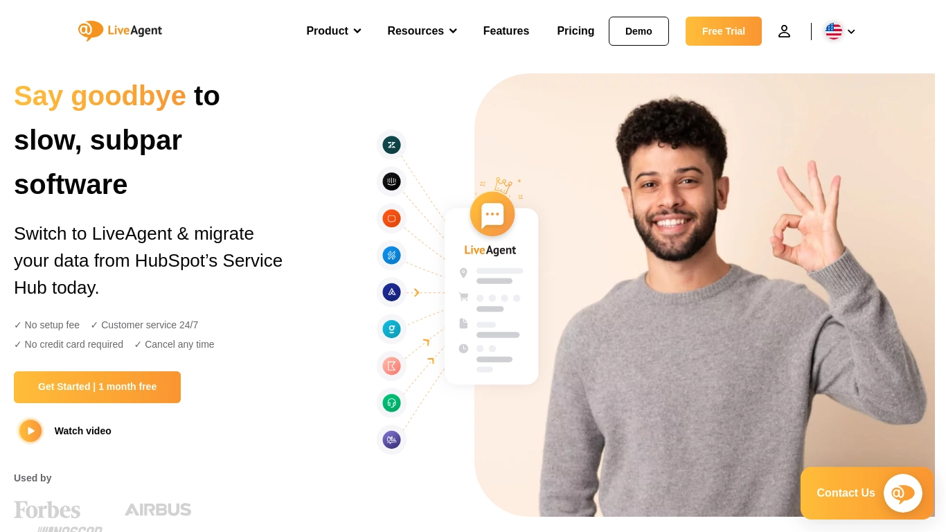 HubSpot Service Hub migration - LiveAgent