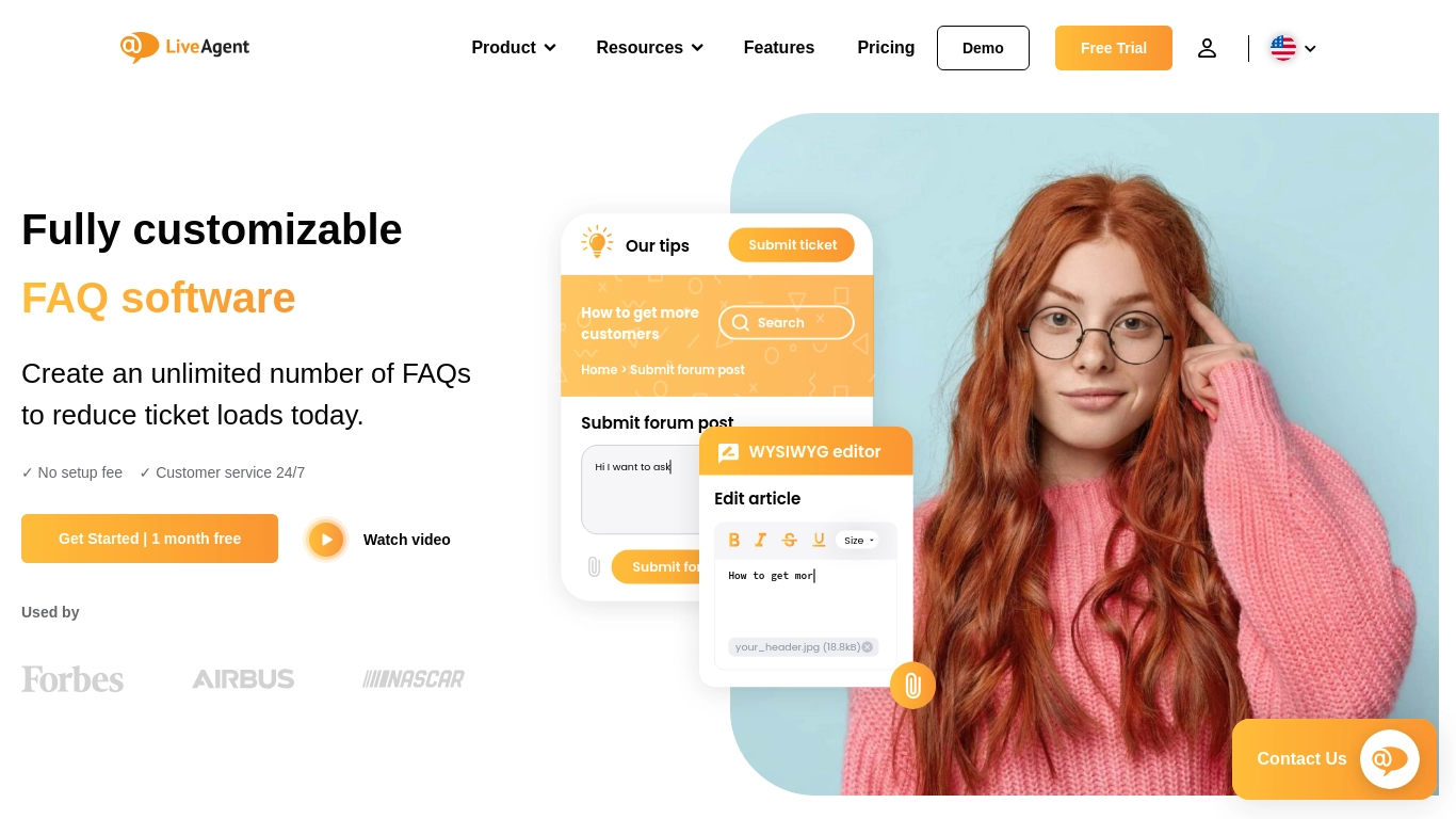 FAQ Software - LiveAgent