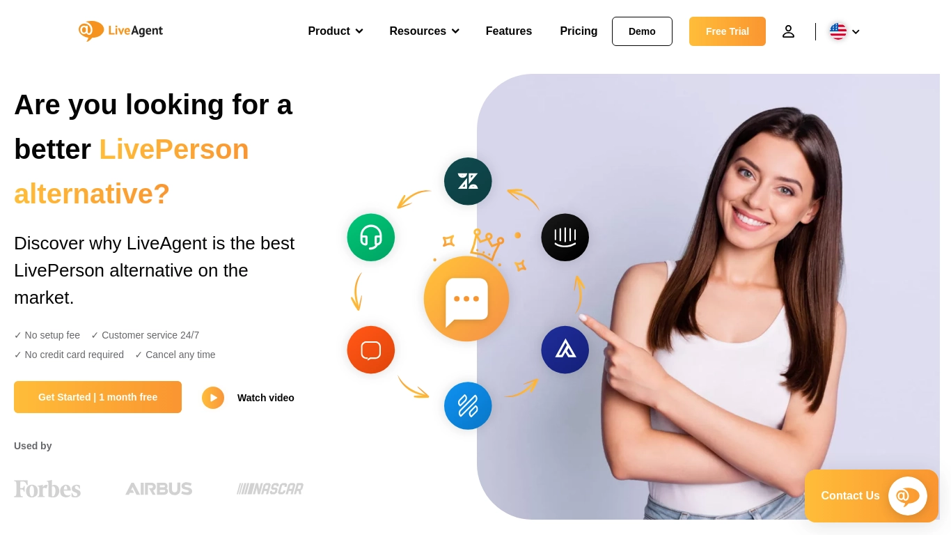 LivePerson alternative - LiveAgent