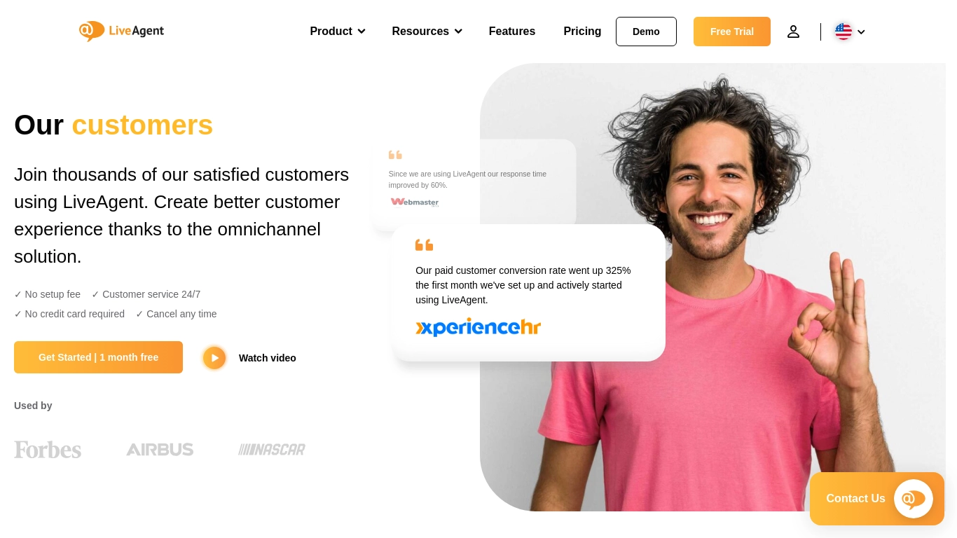 Thousands of satisfied LiveAgent customers | LiveAgent