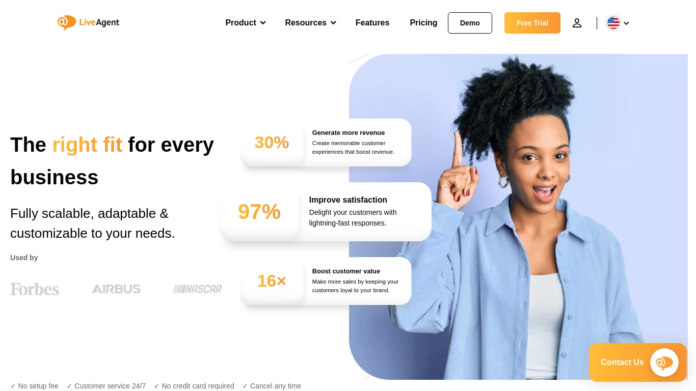 Business | LiveAgent