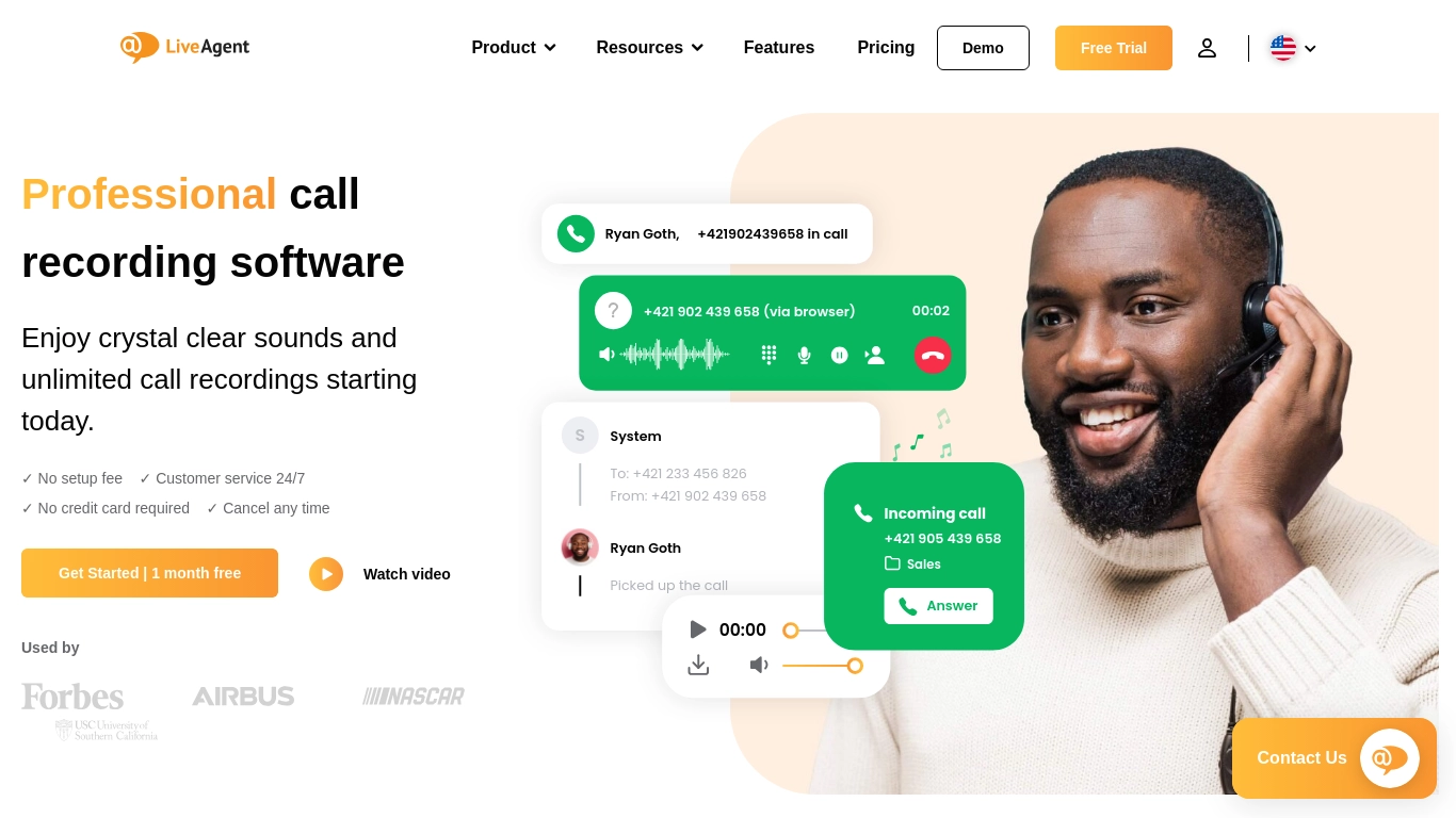 Best Call Recording Software For 2025 | LiveAgent