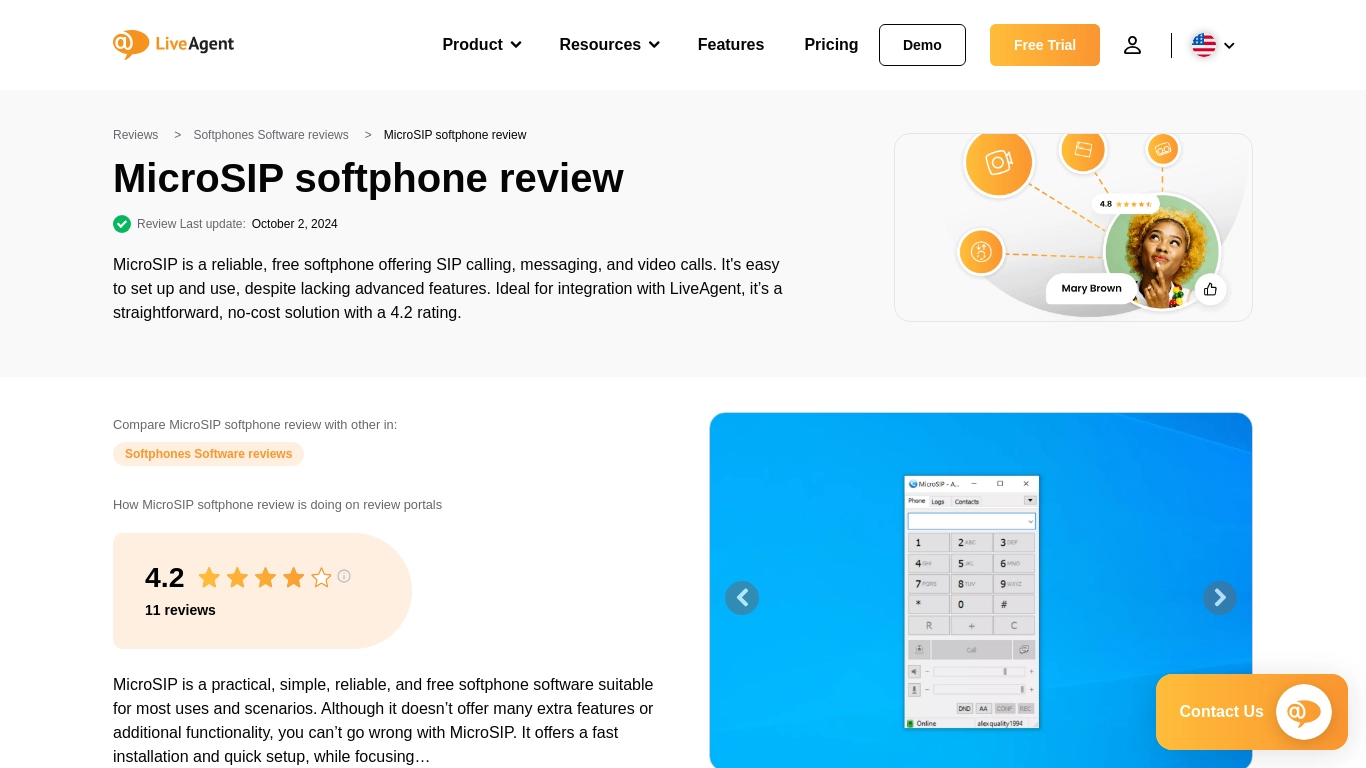 Microsip Softphone Review Features And Use
