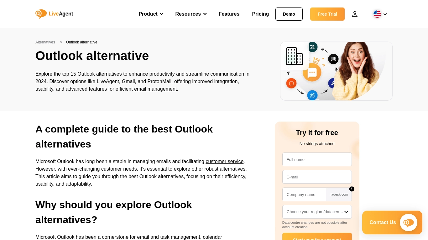 Top 15 Outlook Alternatives in 2024 for Maximum Efficiency
