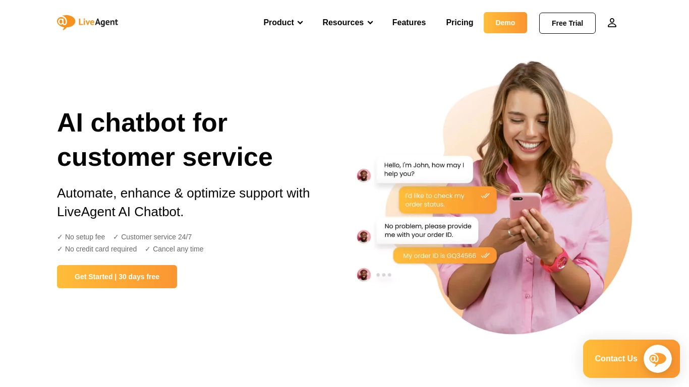 LiveAgent AI Chatbot - Best AI Chatbot for Customer Service