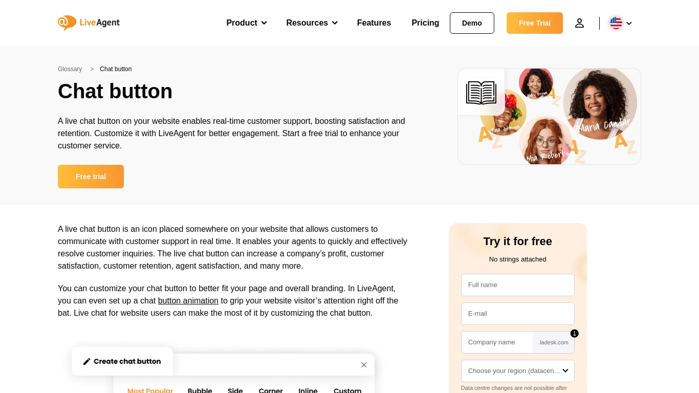 Chat Button Explained: Features & Benefits