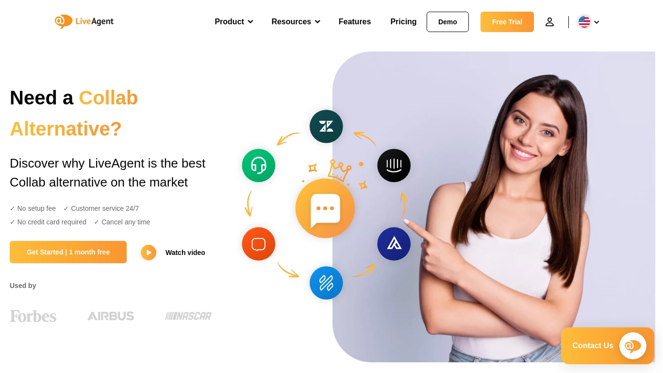 Collab Alternative | LiveAgent