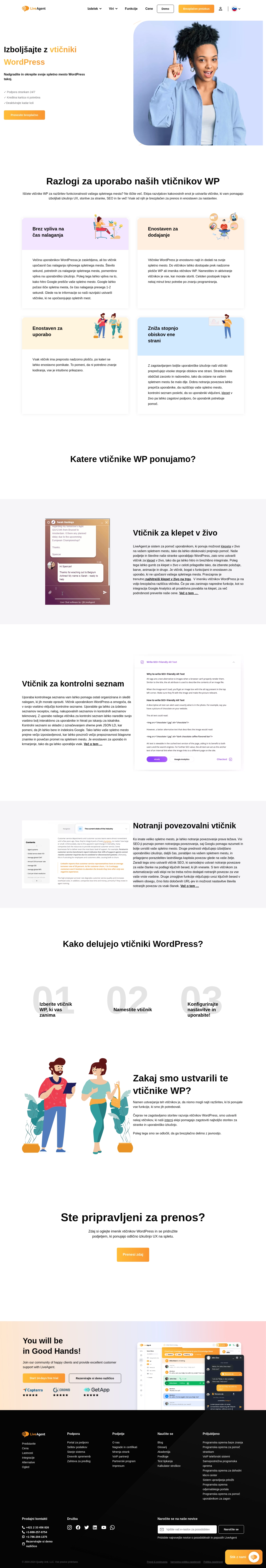 WordPress vtičniki | LiveAgent