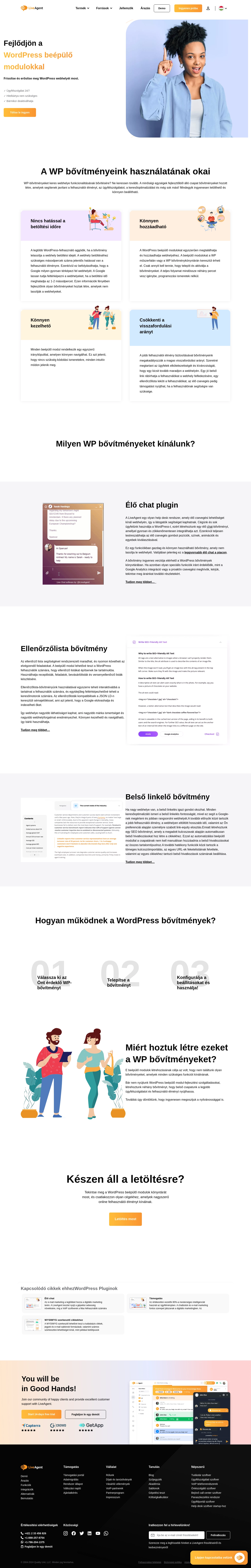 WordPress Pluginok | LiveAgent