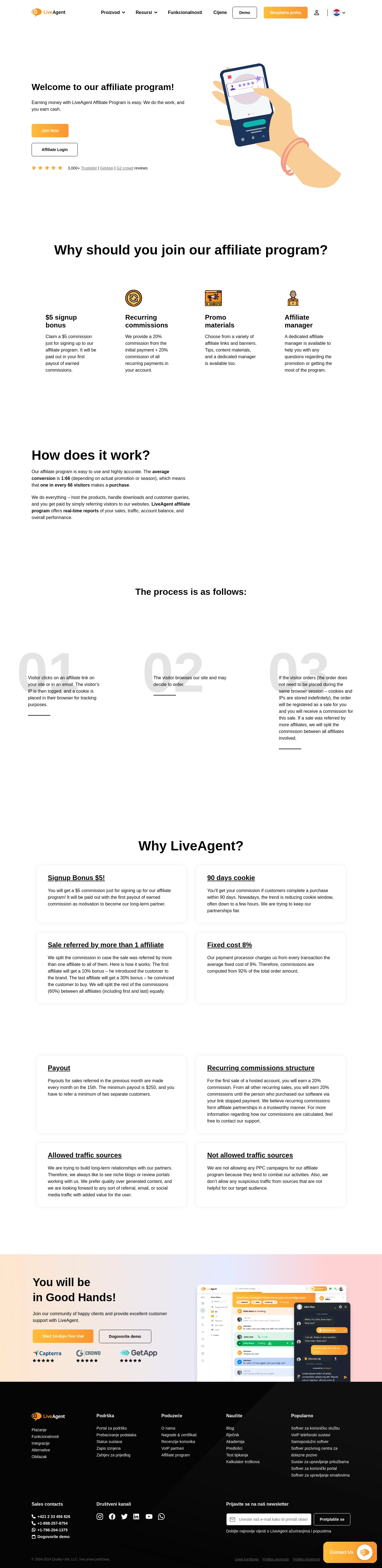 Partnerski program Quality Unit | LiveAgent