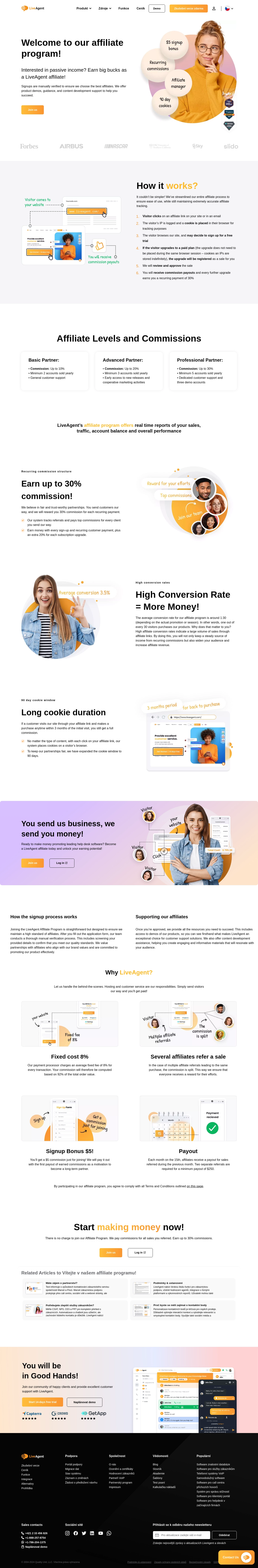 Partnerský program Quality Unit | LiveAgent