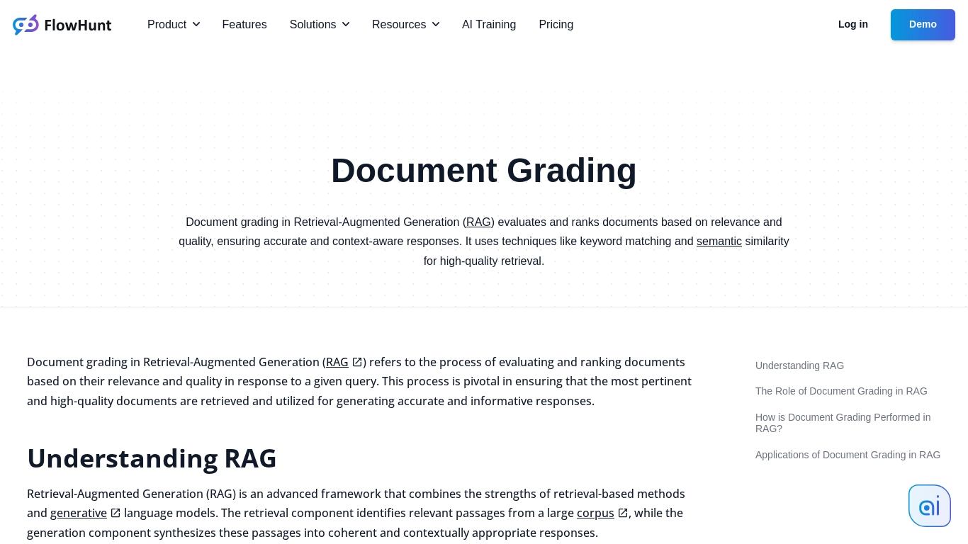 Document Grading | FlowHunt