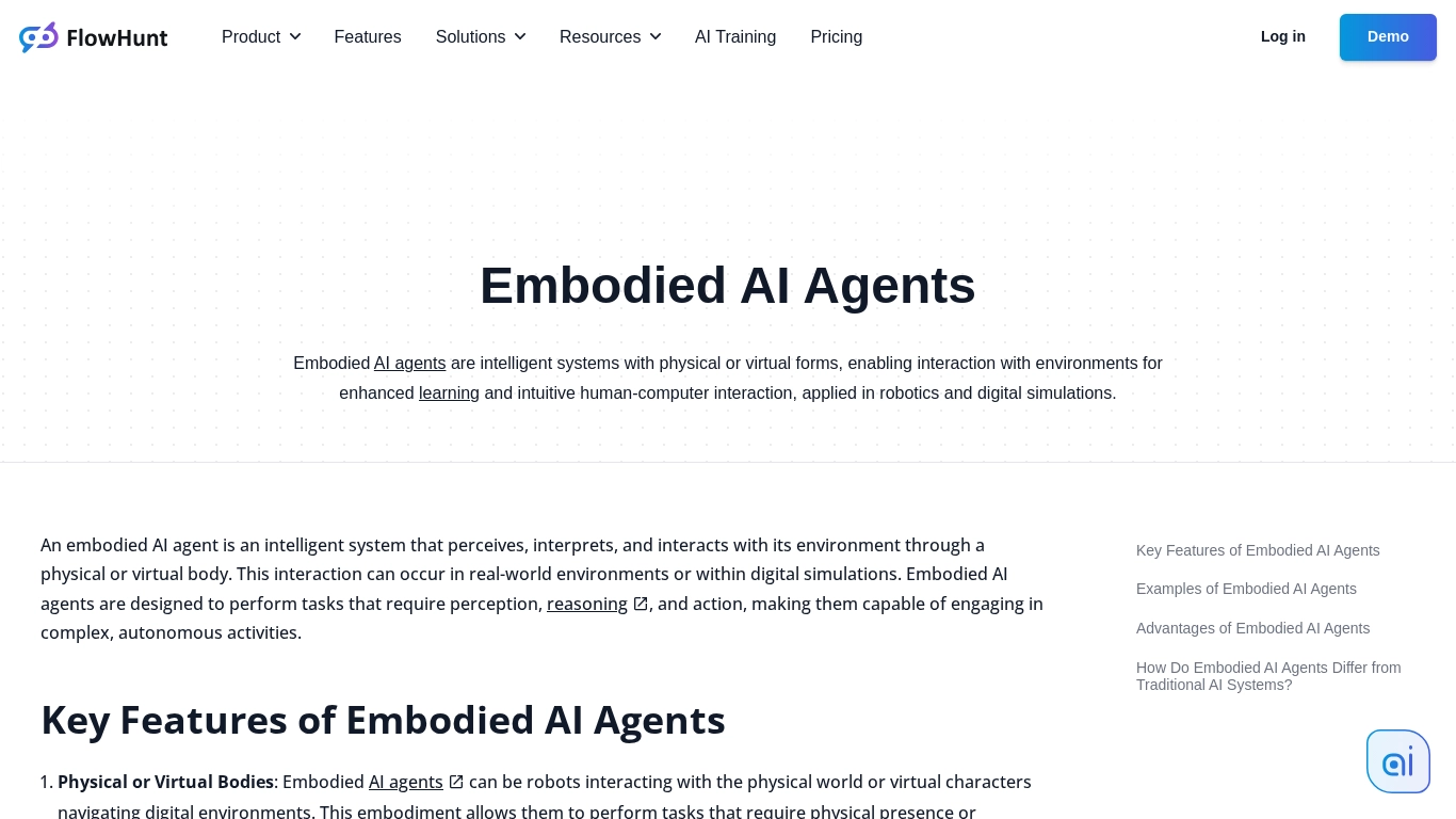 Embodied AI Agents | FlowHunt