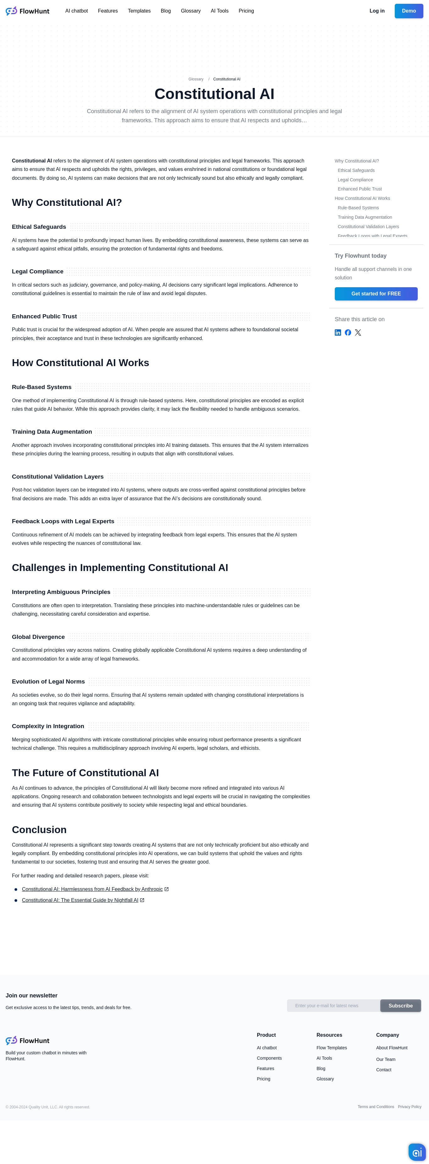 Constitutional AI | FlowHunt