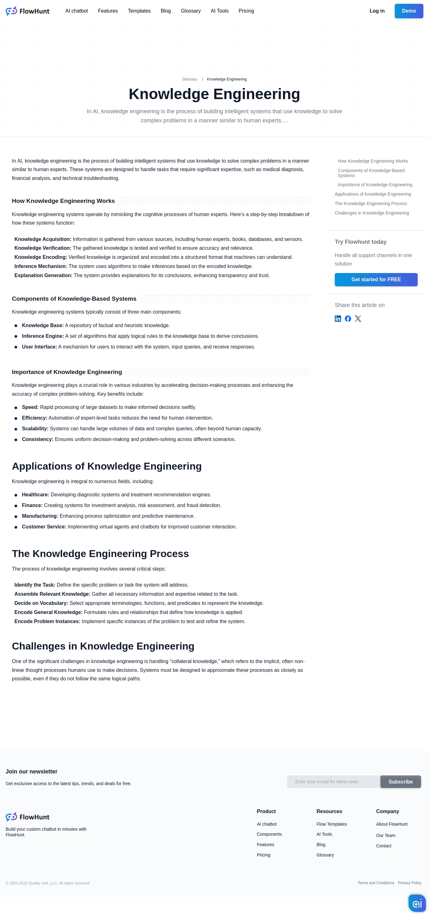 Knowledge Engineering | FlowHunt