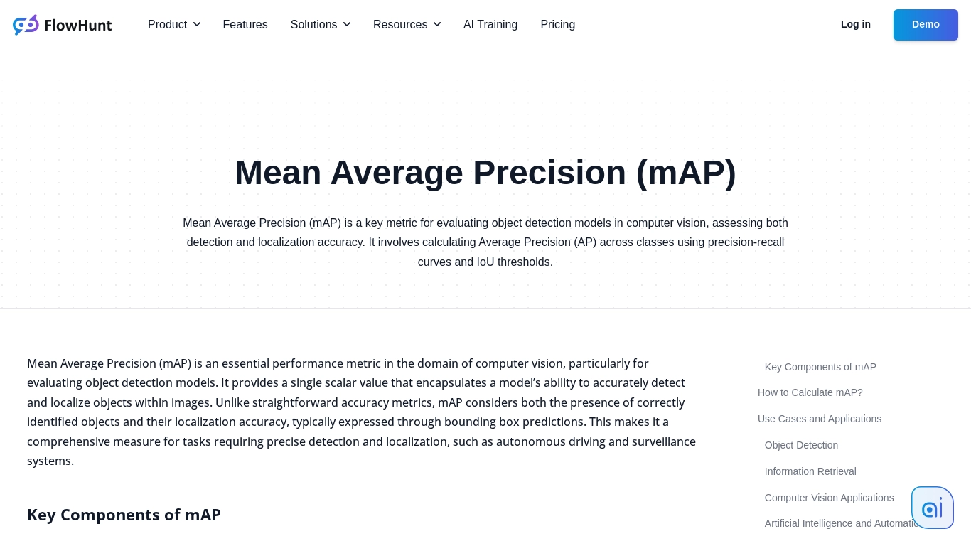 Mean Average Precision (mAP) | FlowHunt