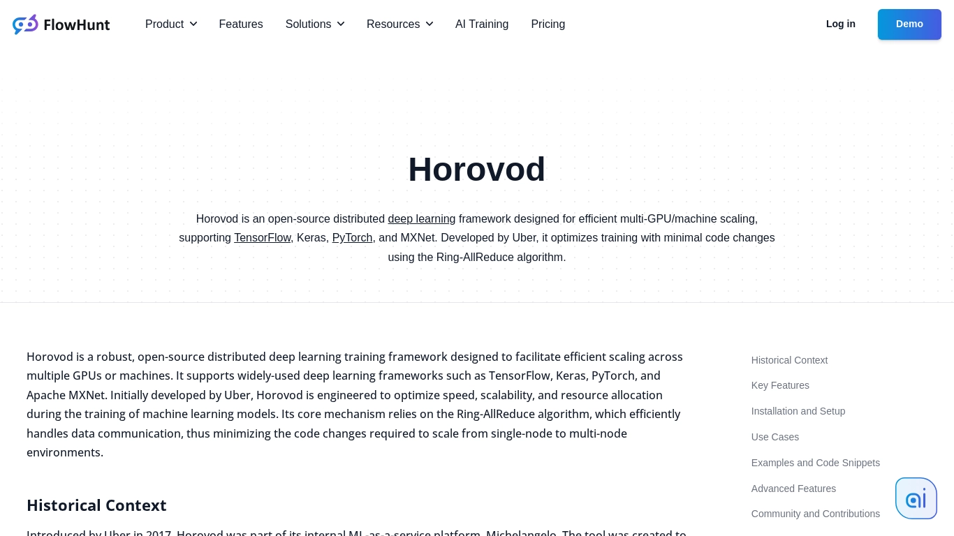 Horovod | FlowHunt